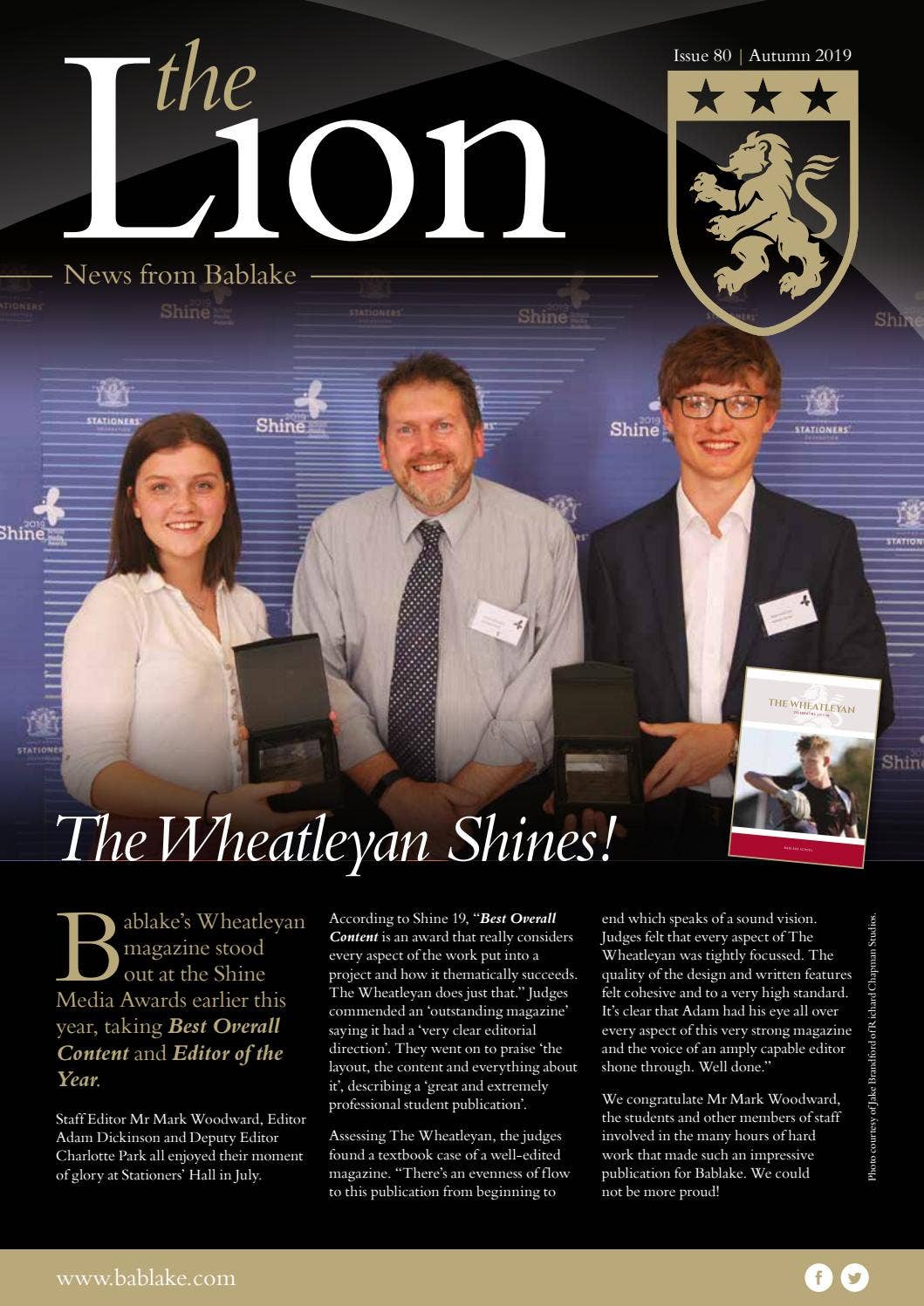 The Lion - Issue 80 by Bablake - Issuu
