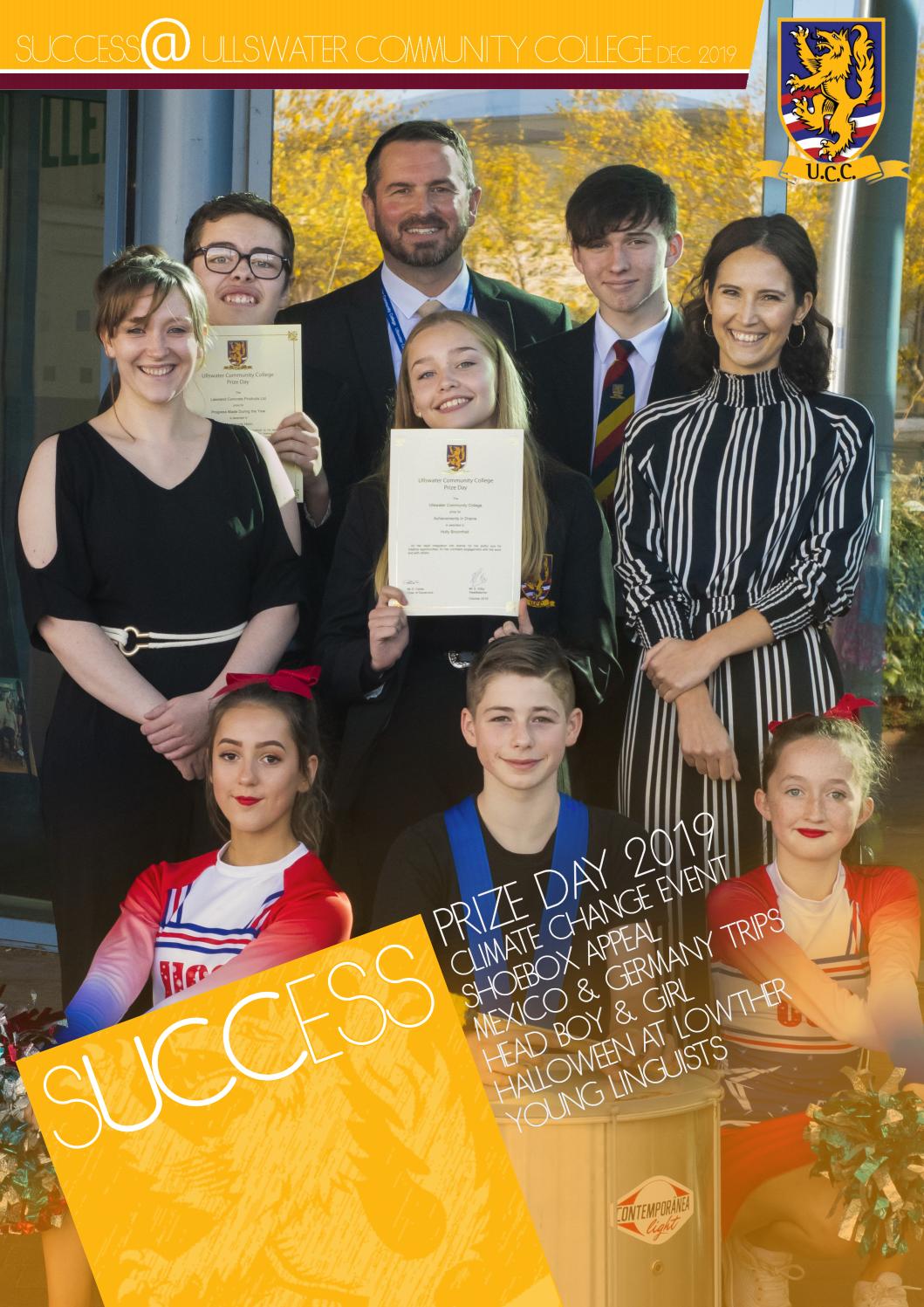 Success Winter Edition 2019 by Ullswater Community College - Issuu
