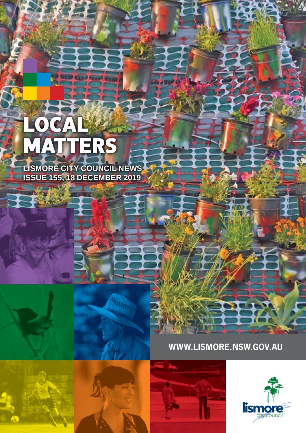 Local Matters: Issue 155 18 December, 2010 by Lismore City Council - Issuu