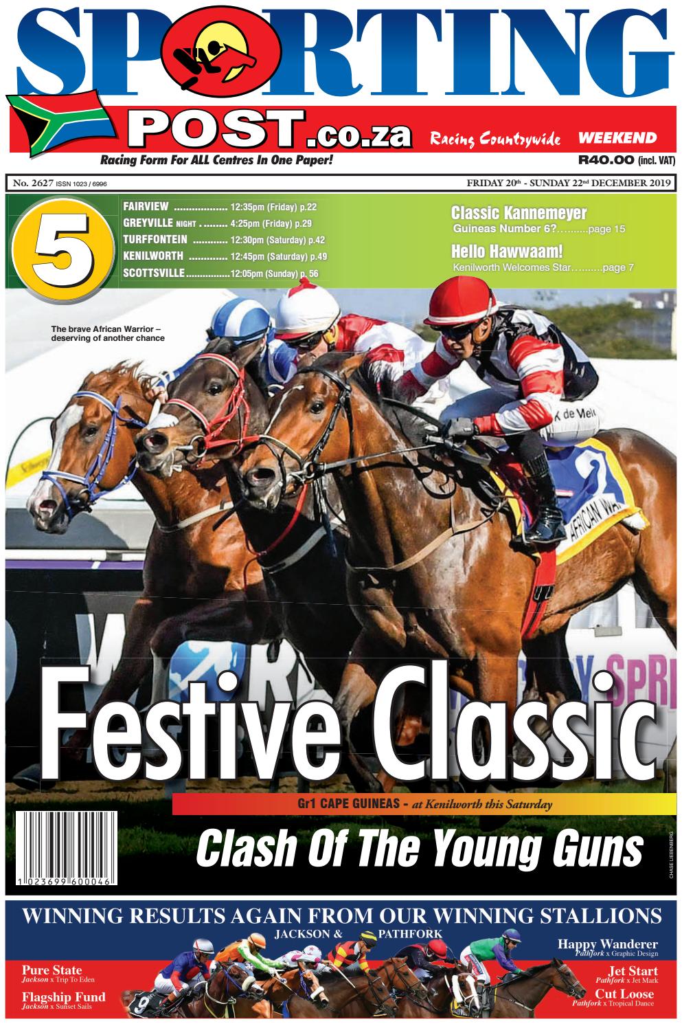 20-22 Dec #2627 Sporting Post by Sporting Post - Issuu