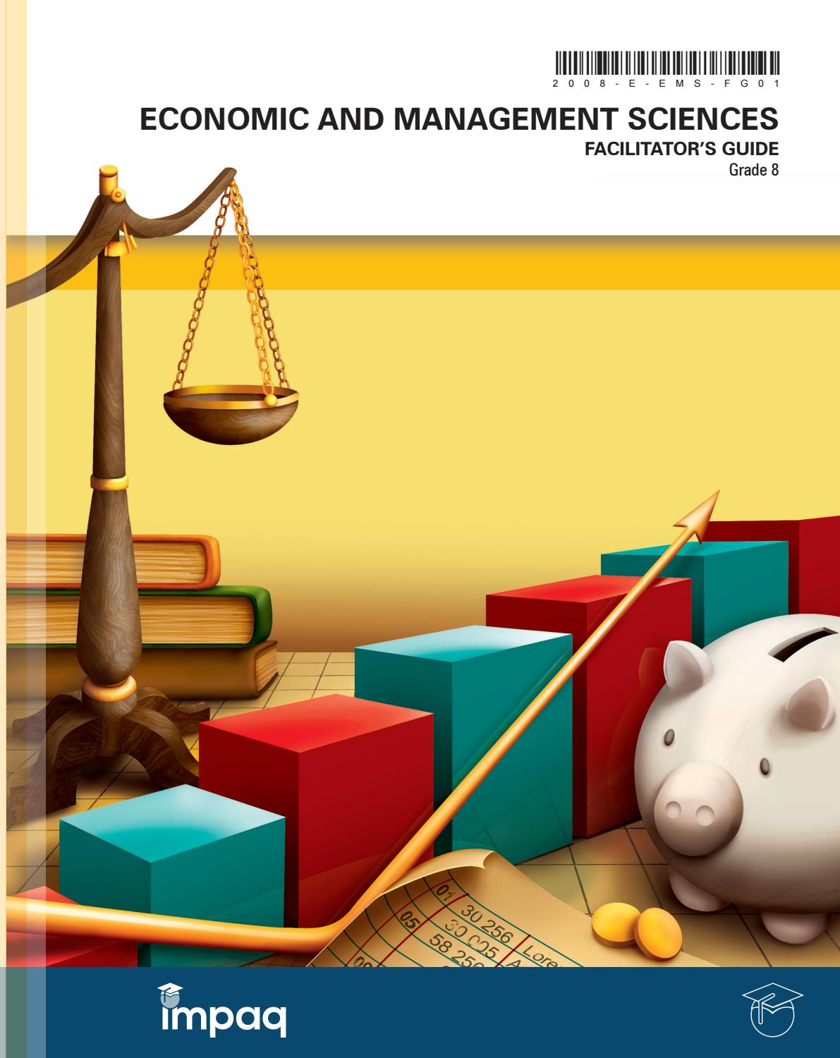 Gr 8-Economic and Management Sciences-Facilitator’s Guide by Impaq - Issuu