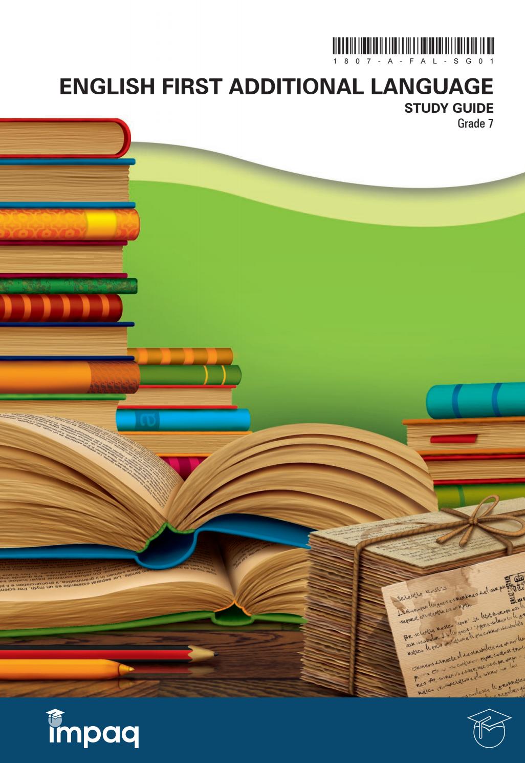 Gr 7 English First Additional Language Study Guide By Impaq Issuu