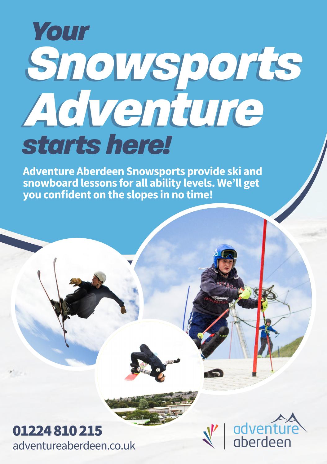 Adventure Aberdeen Snowsports Lessons 2019 by Sport Aberdeen - Issuu