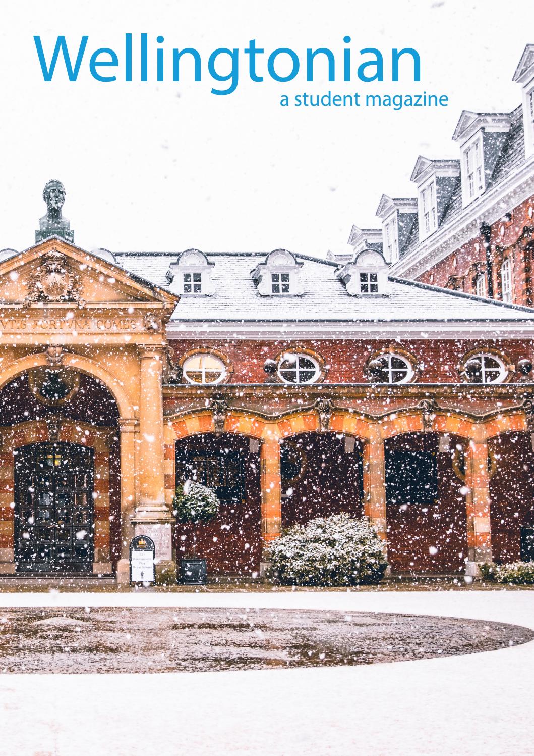 Wellingtonian Christmas 2019 by Wellington College - Issuu
