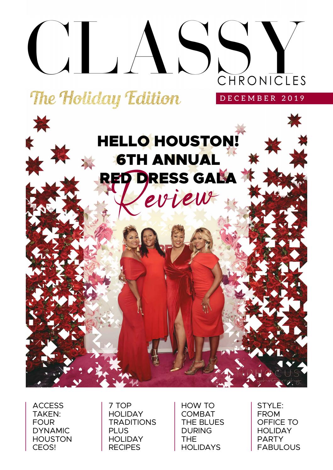 Classy Chronicles, Holiday, December 2019 by Classy Living Society - Issuu