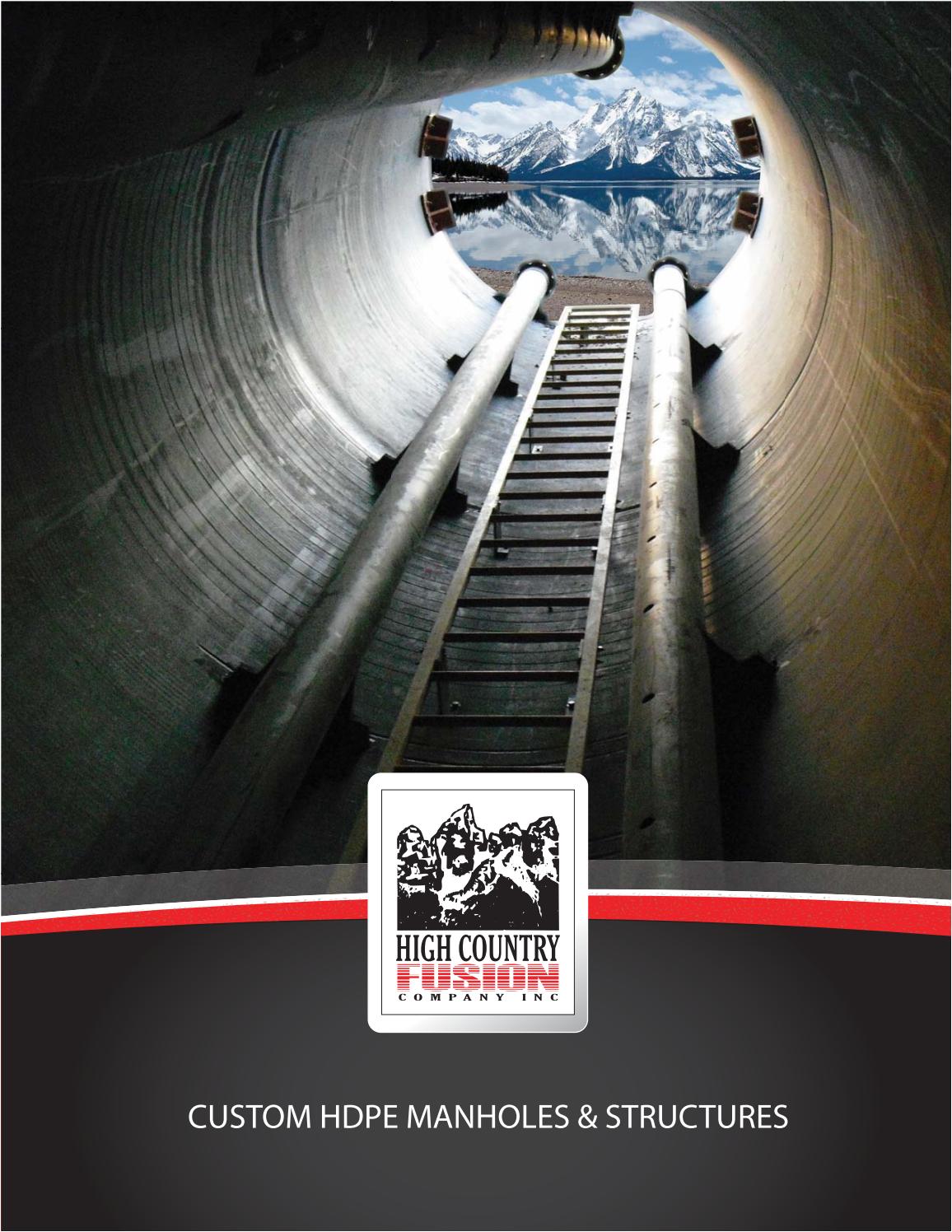 High Country Fusion HDPE Structures & Manholes Catalog by FRED - Issuu