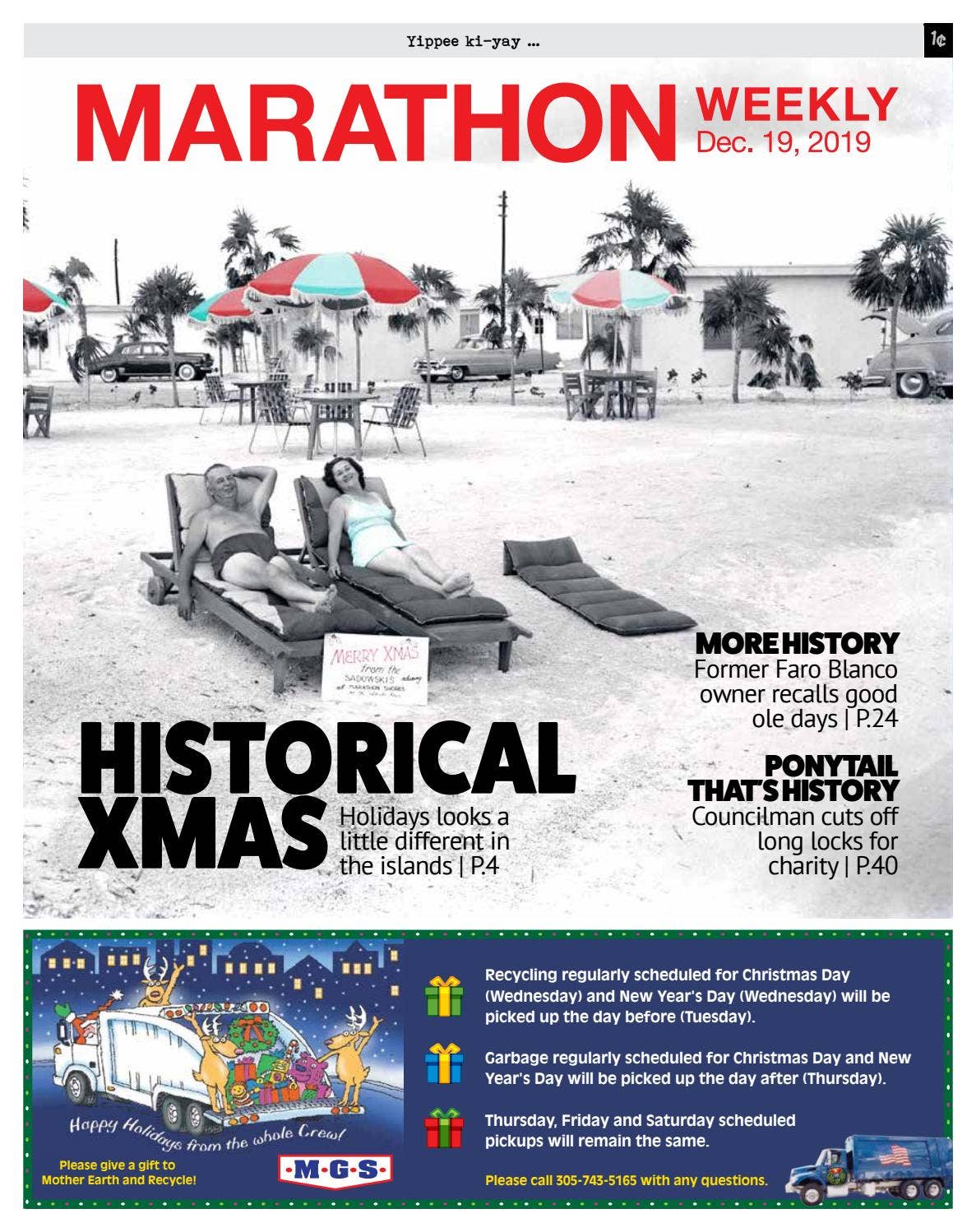 Marathon Weekly –12/19/19 by Keys Weekly Newspapers - Issuu