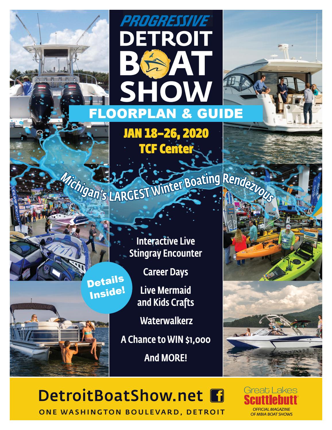 2020 Detroit Boat Show Floorplan & Guide by AdStrategies.com - Issuu