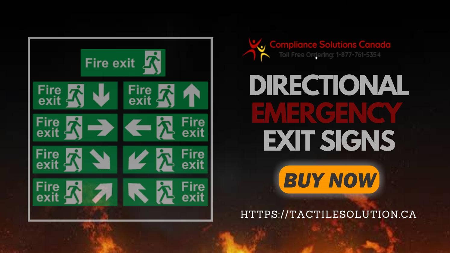 Directional Emergency Exit Signs by Tactile Solution - Issuu