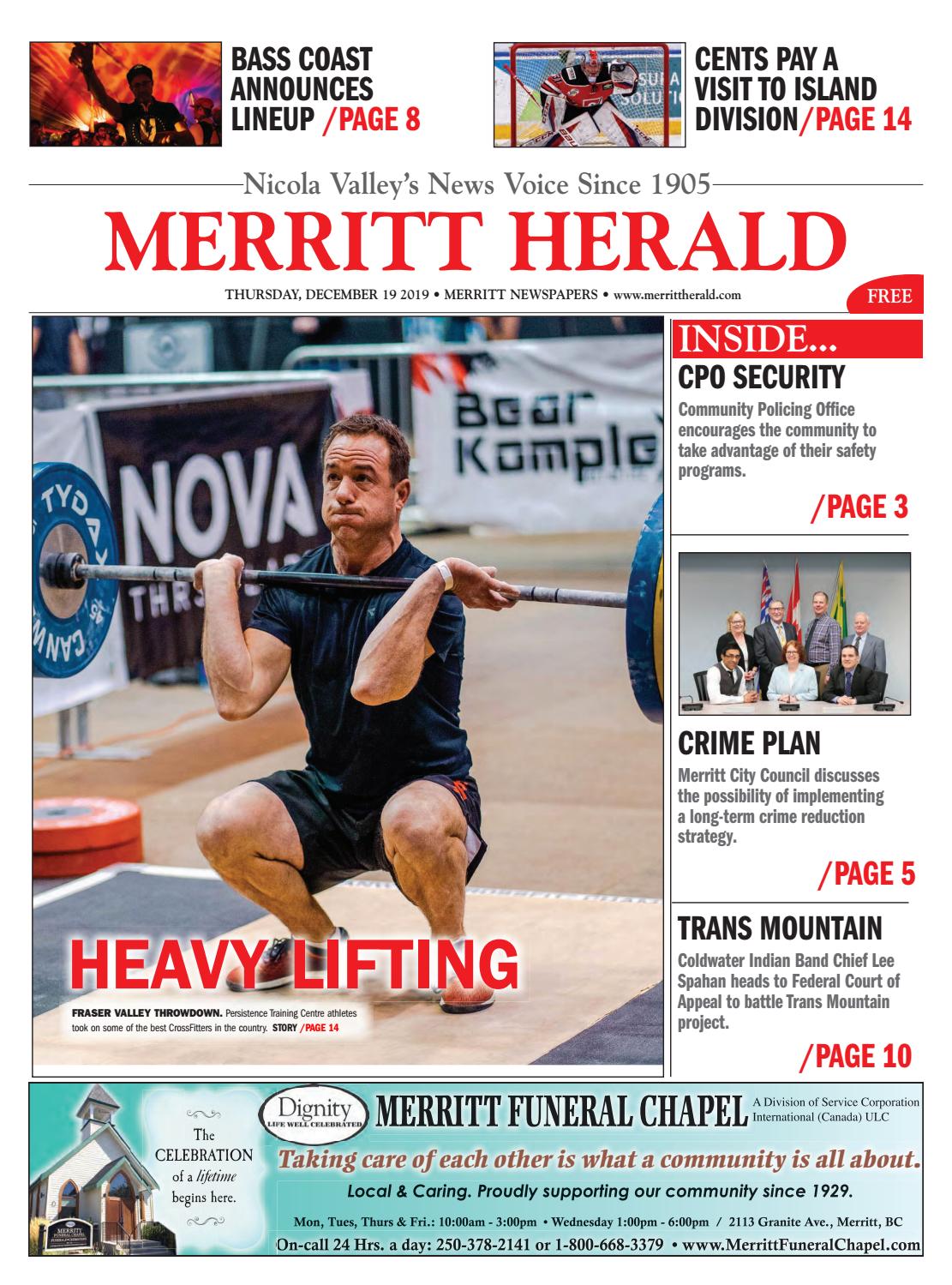 Merritt Herald December 19 by Merritt Herald - Issuu