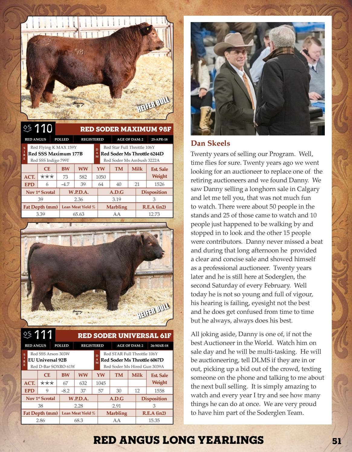Soderglen Ranches Select Bull Sale 2020 by Soderglen Ranches Ltd. - Issuu