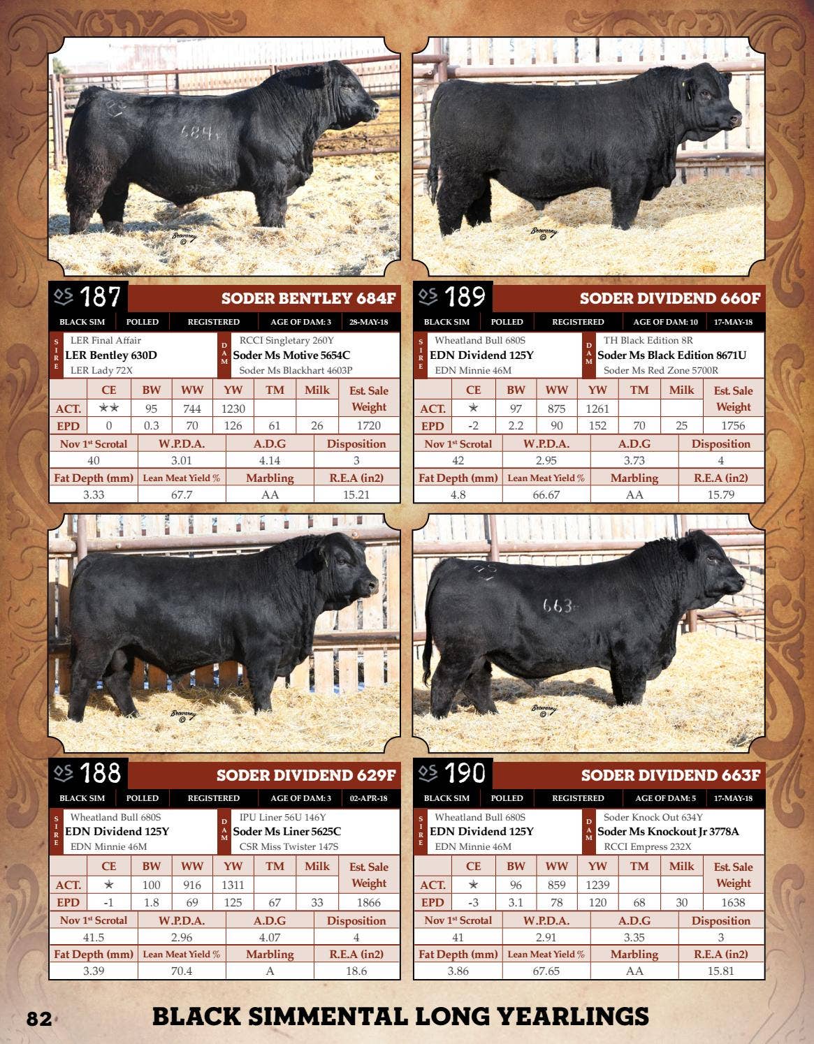 Soderglen Ranches Select Bull Sale 2020 by Soderglen Ranches Ltd. - Issuu