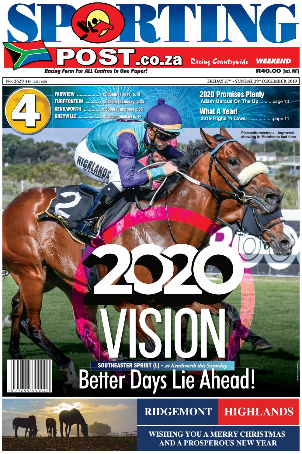 27-29 Dec #2629 Sporting Post by Sporting Post - Issuu