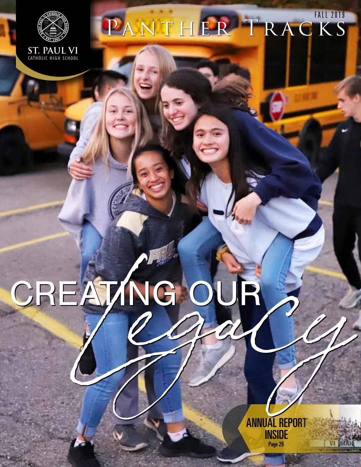 PVI Panther Tracks Fall 2019 by St. Paul VI Catholic High School - Issuu