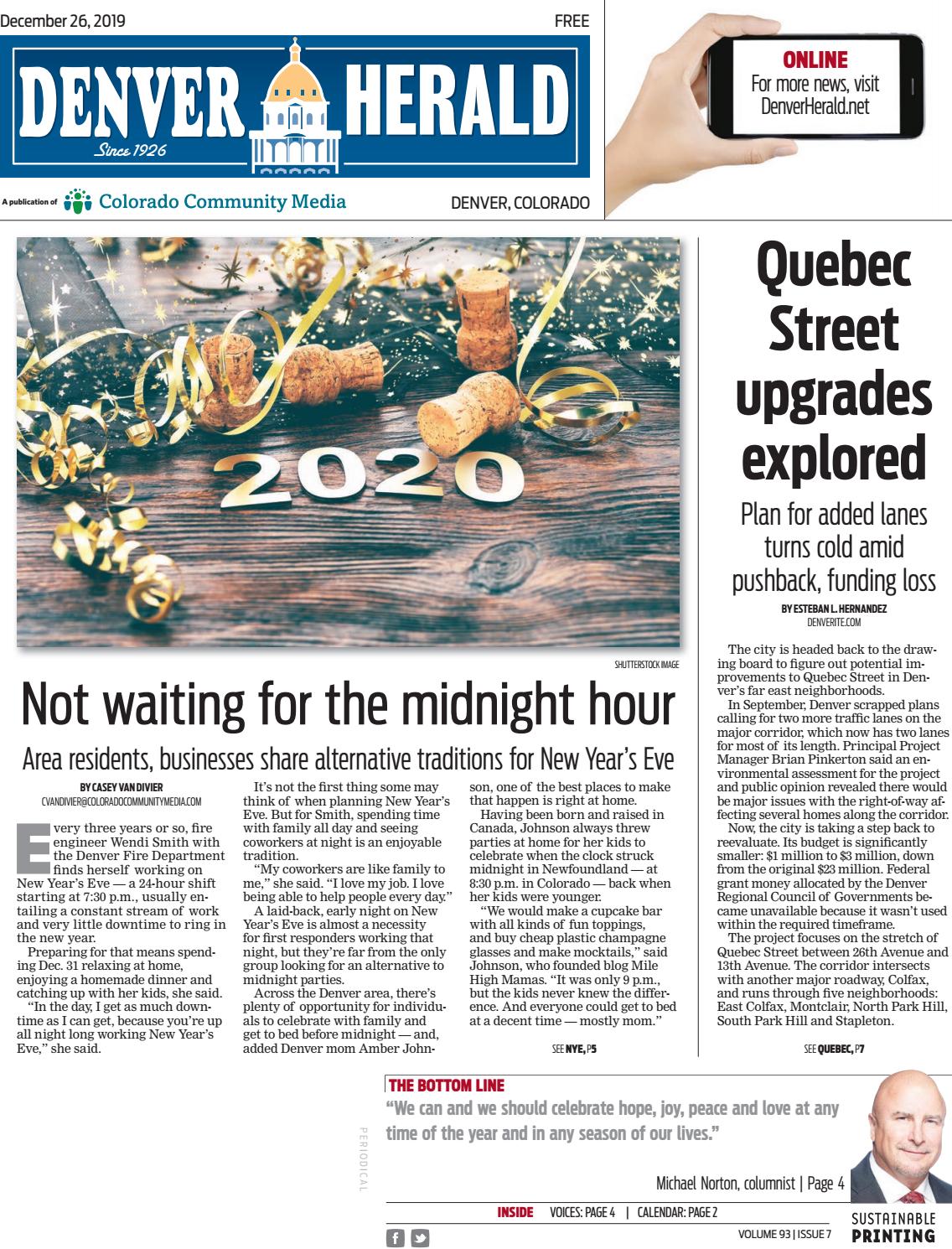 Denver Herald Dispatch 1226 by Colorado Community Media - Issuu