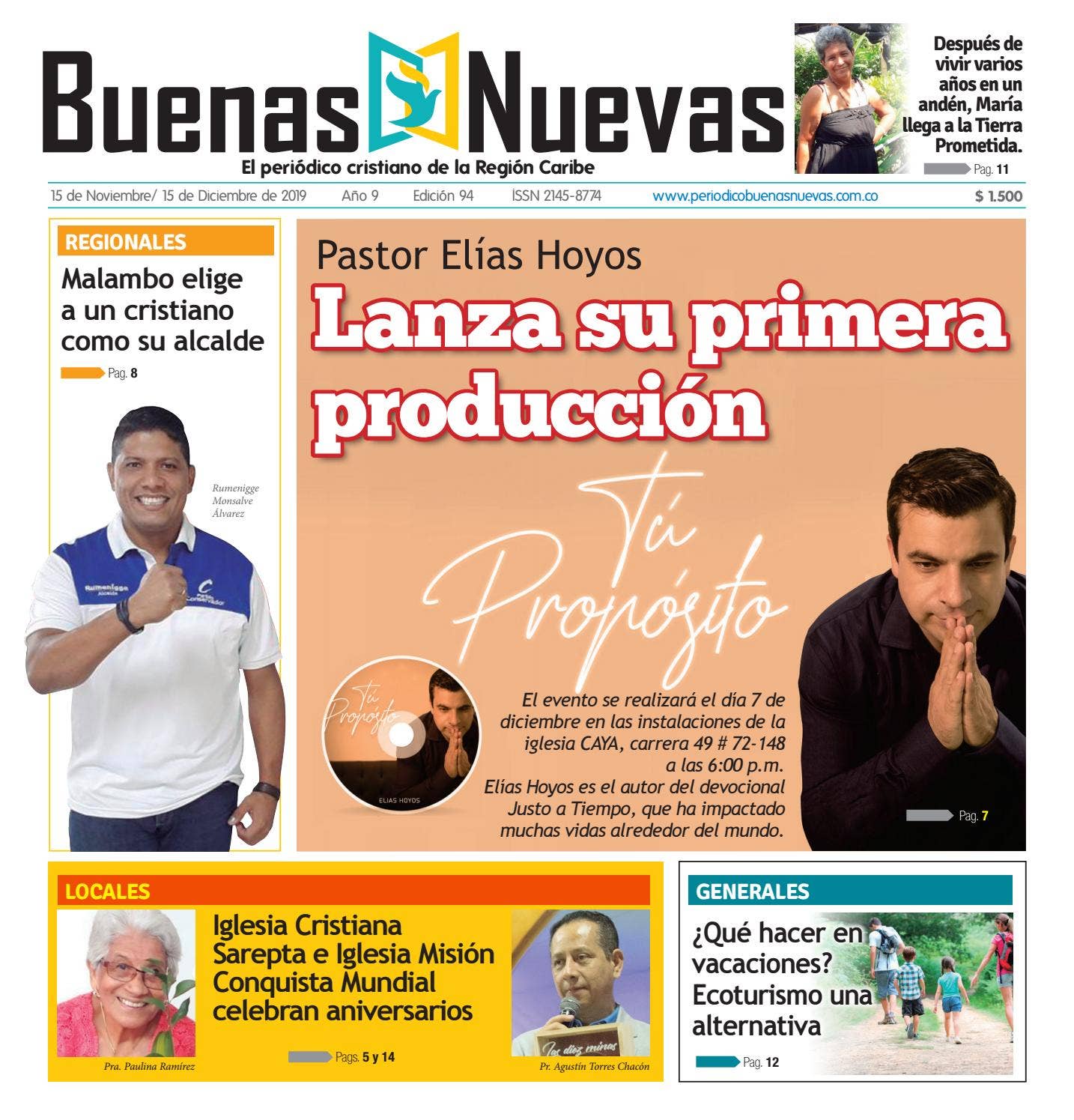Periódico Buenas Nuevas Edición 94 by pipe2979febrero - Issuu