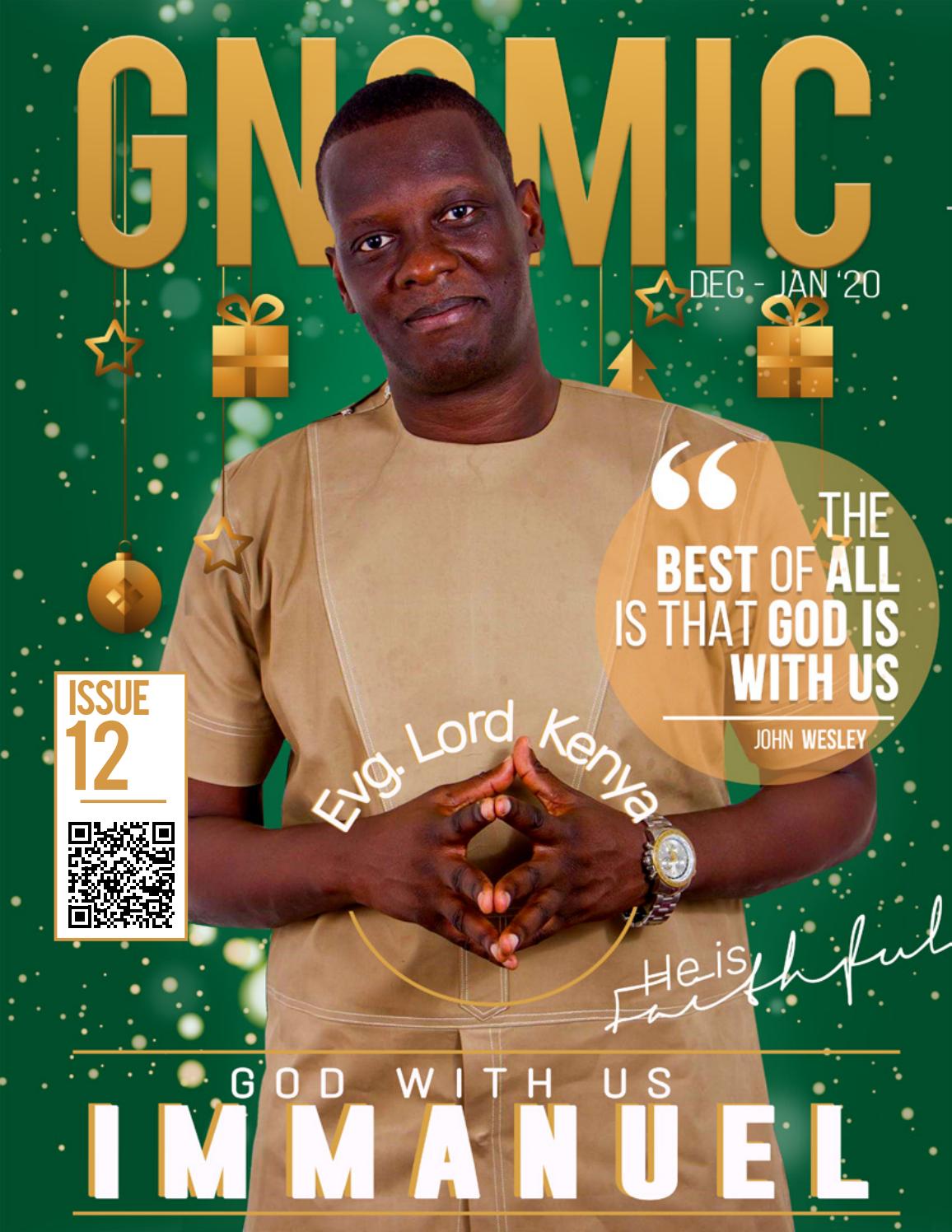 GNOMIC DECEMBER 2019/ JANUARY 2020 by Gnomic Magazine - Issuu