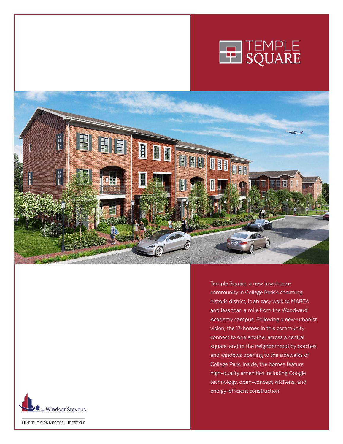 Temple Square - 4pg brochure by The Buckhead Office - Issuu