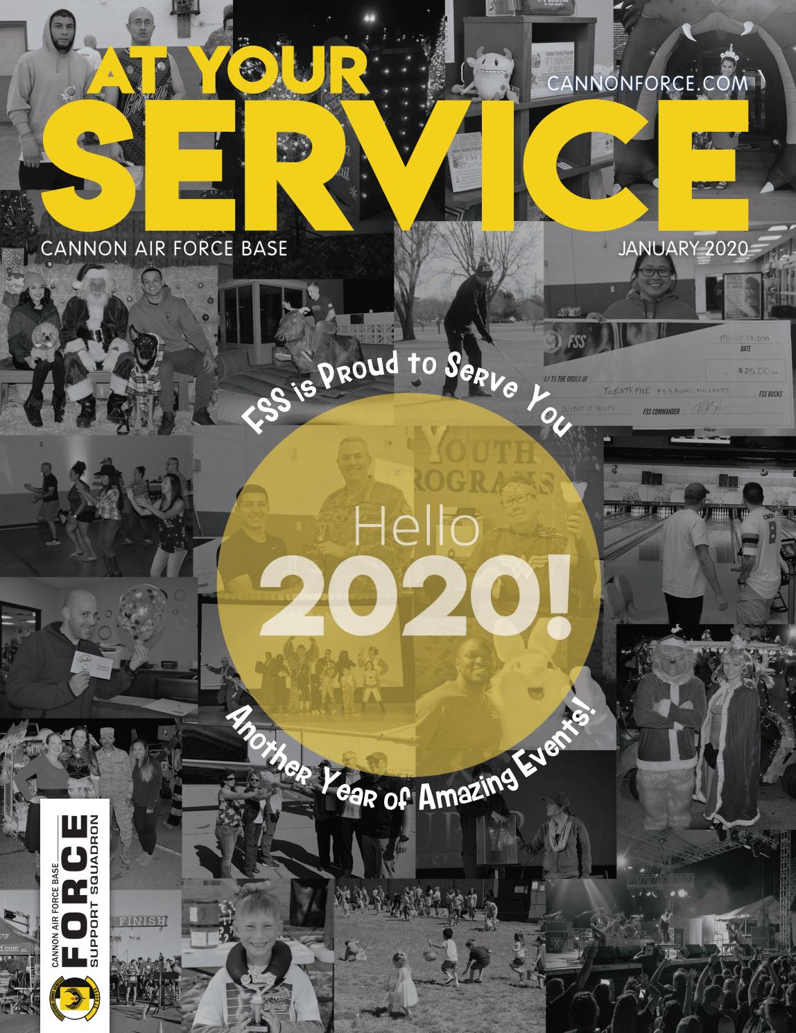 January At Your Service Magazine by Cannon AFB FSS - Issuu