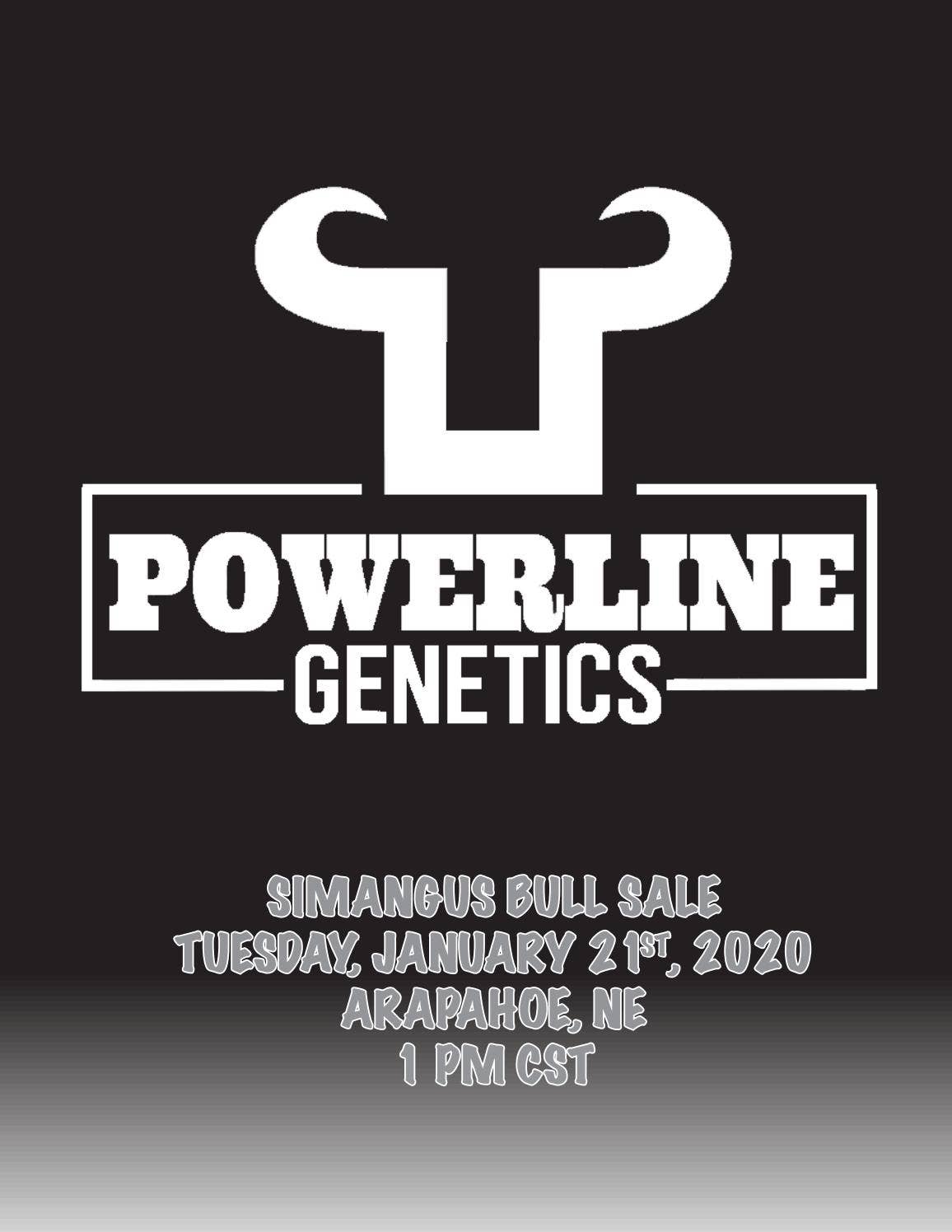 Powerline Genetics January Bull Sale by Bobbi Hartwig - Issuu