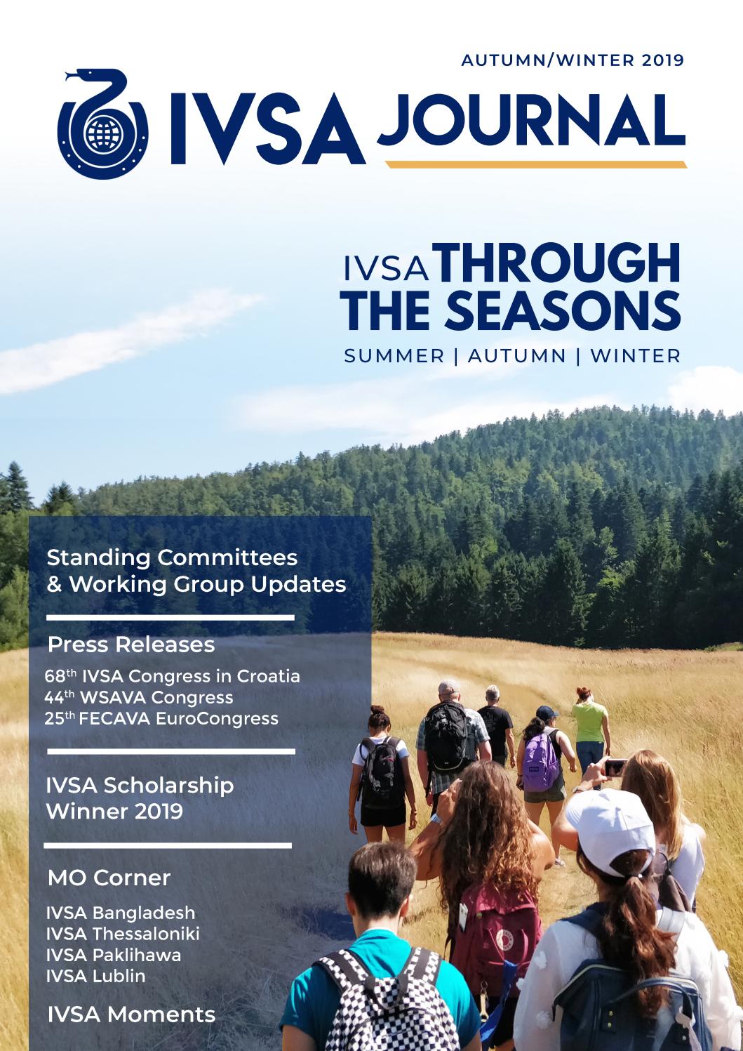 IVSA Journal - Autumn/Winter 2019 by International Veterinary Students ...