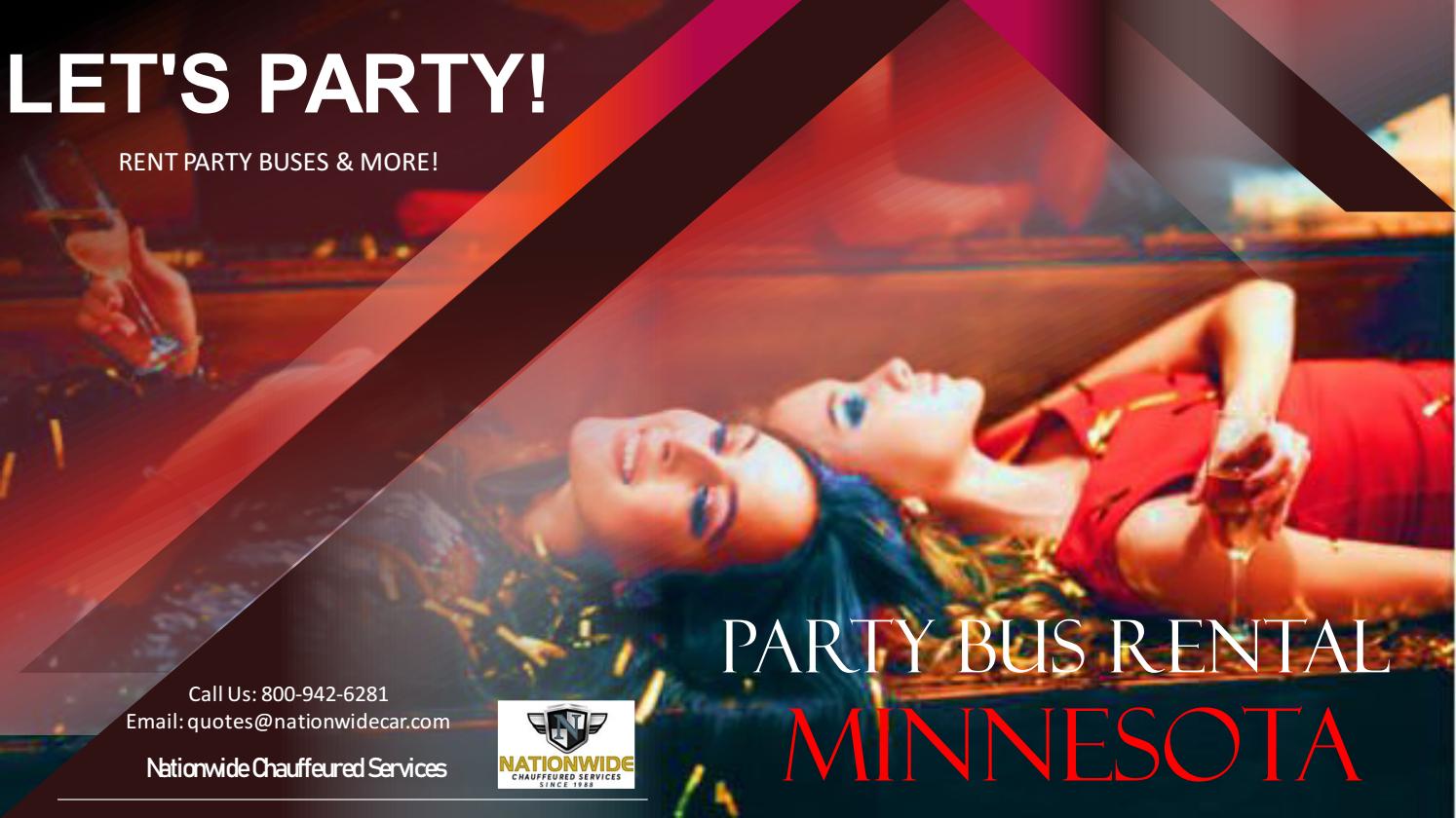Minnesota Party Bus Rentals by Nationwidecar - Issuu