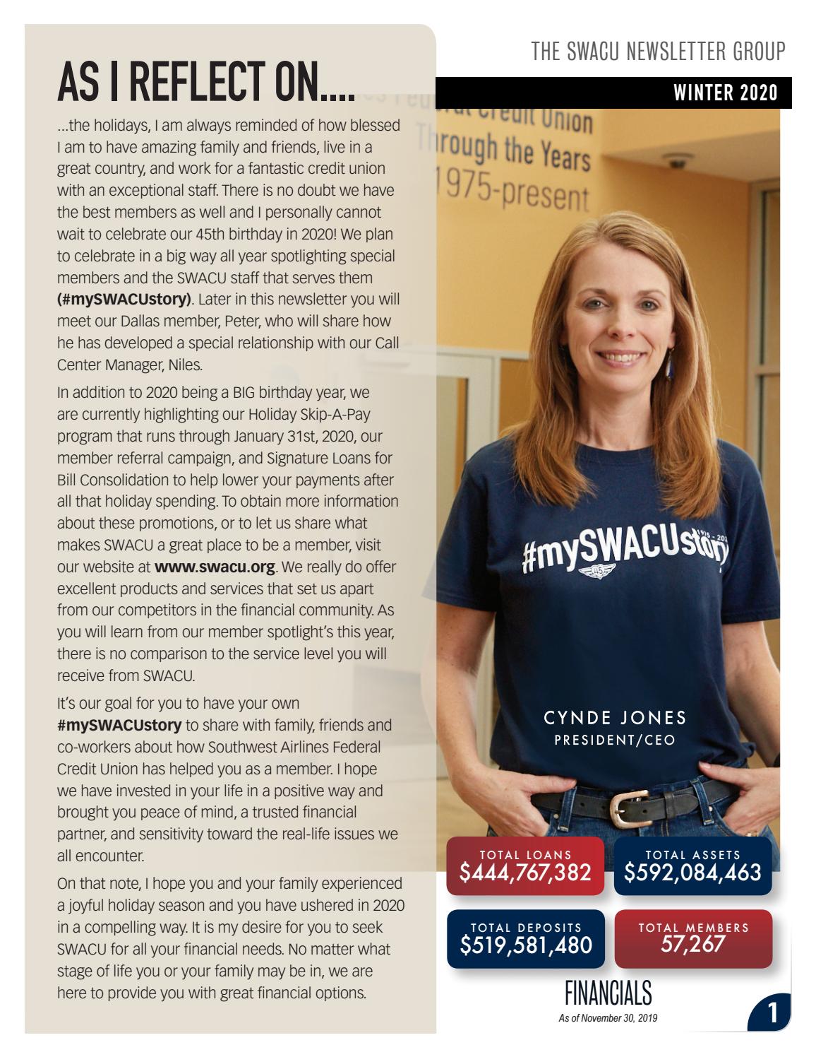 Q12020 SWACU Newsletter by SWACU - Issuu