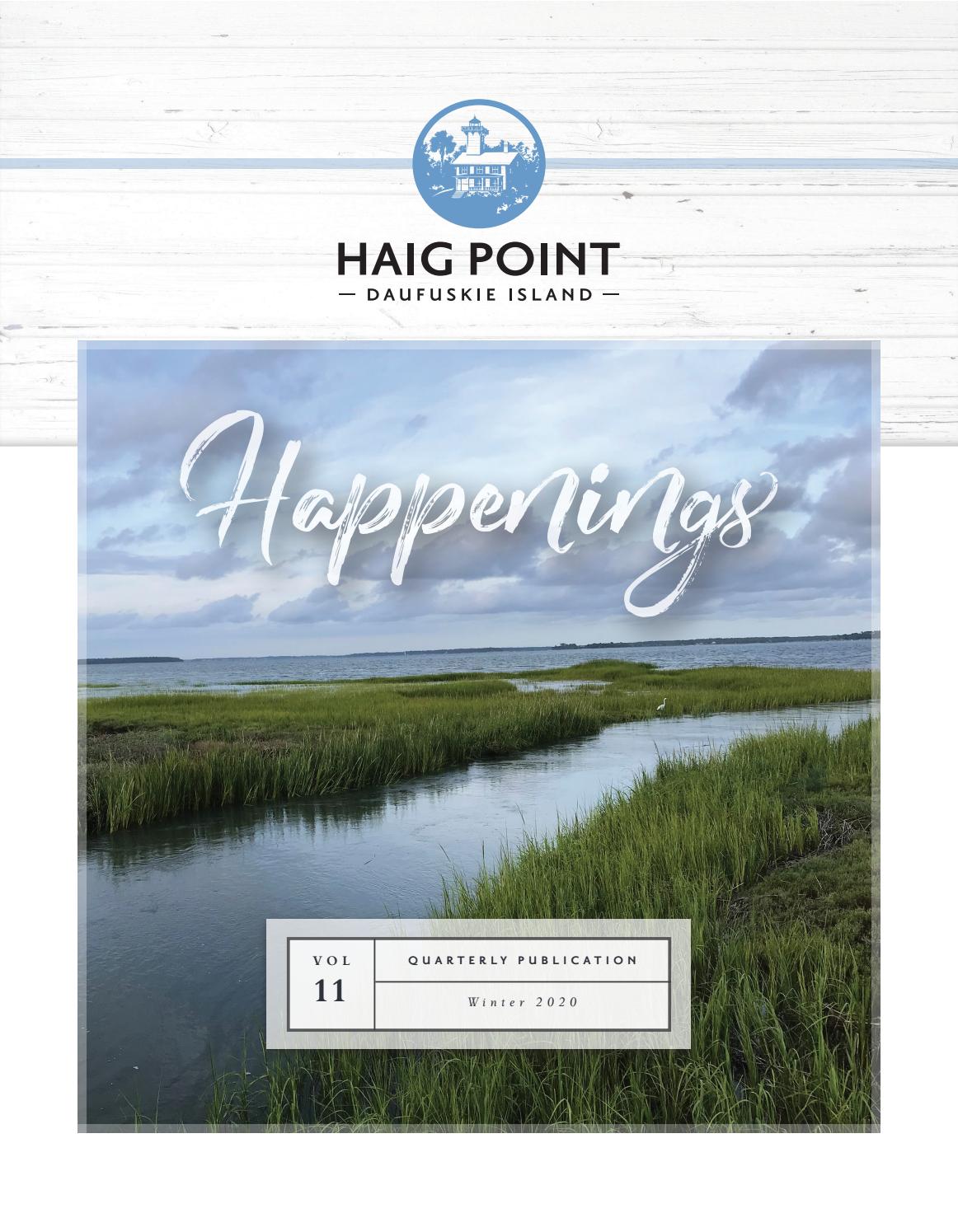 Winter 2020 Haig Point Happenings by Haig Point Club and Community ...