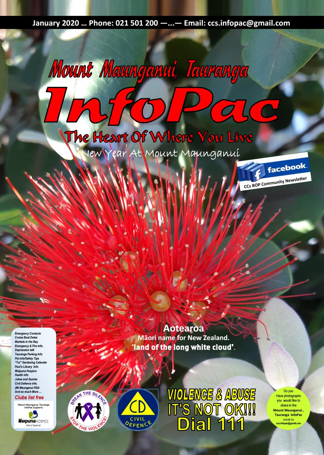 Mount Maunganui, Tauranga InfoPac January 2020 by Cindy Foster - Issuu