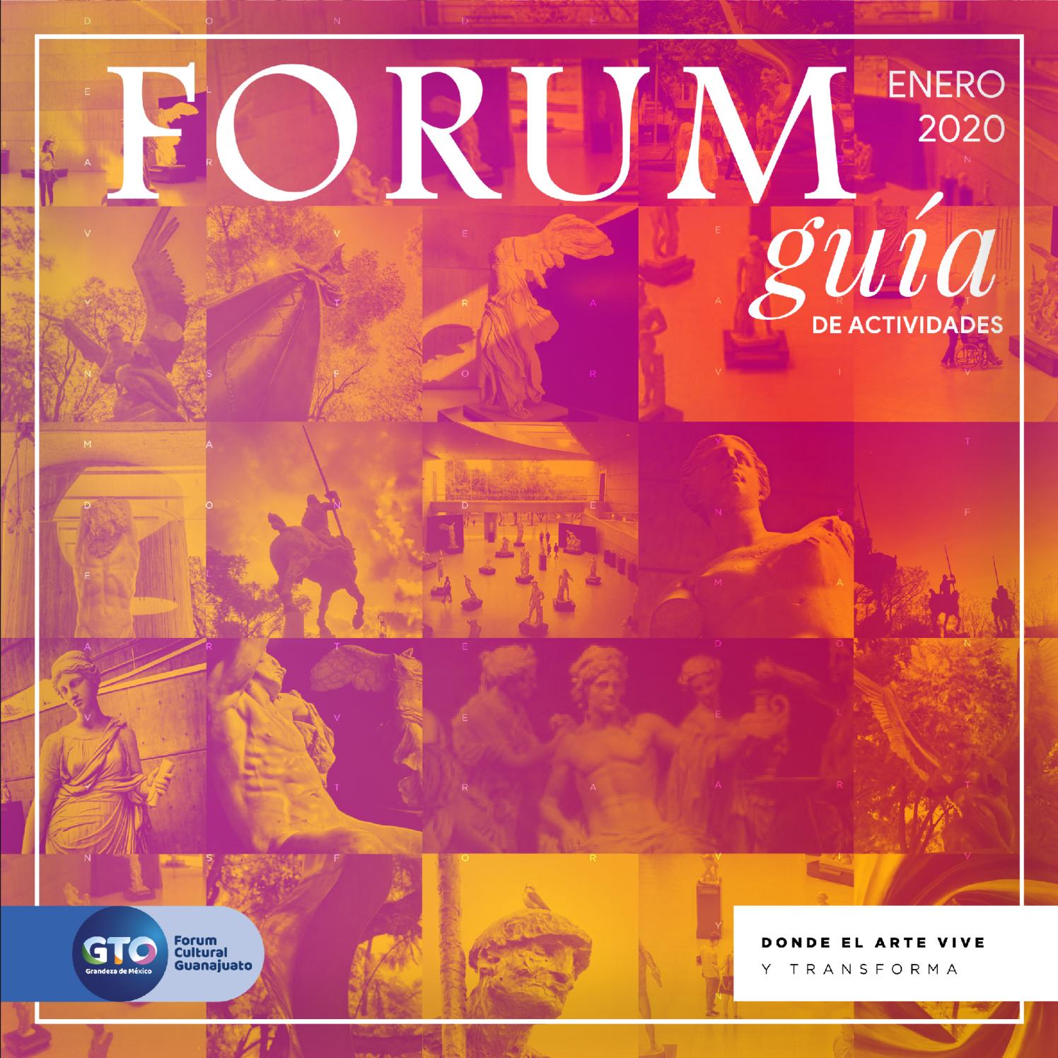 Guía de actividades FORUM · Enero 2020 by Forum Cultural - Issuu