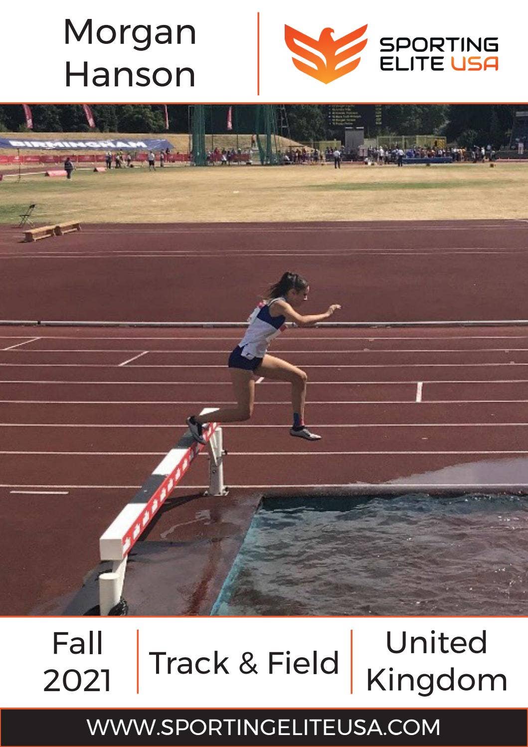 Morgan Hanson Sporting CV by Sporting Elite USA - Issuu