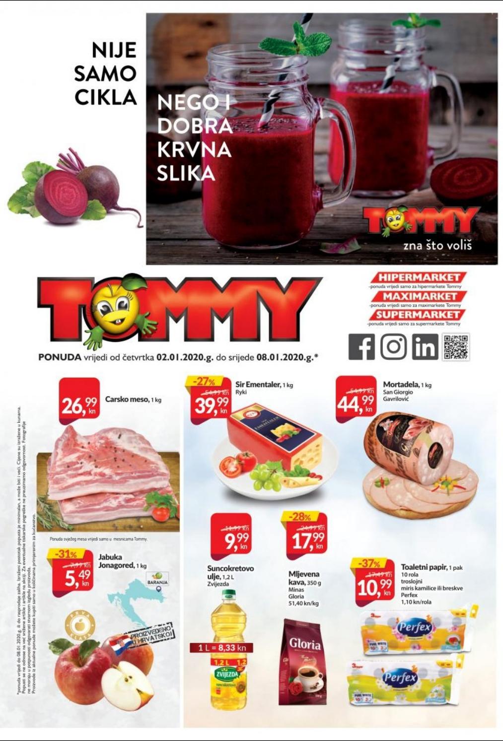 Tommy katalog od 02.-08.01.2020. by Catalog.hr - Issuu