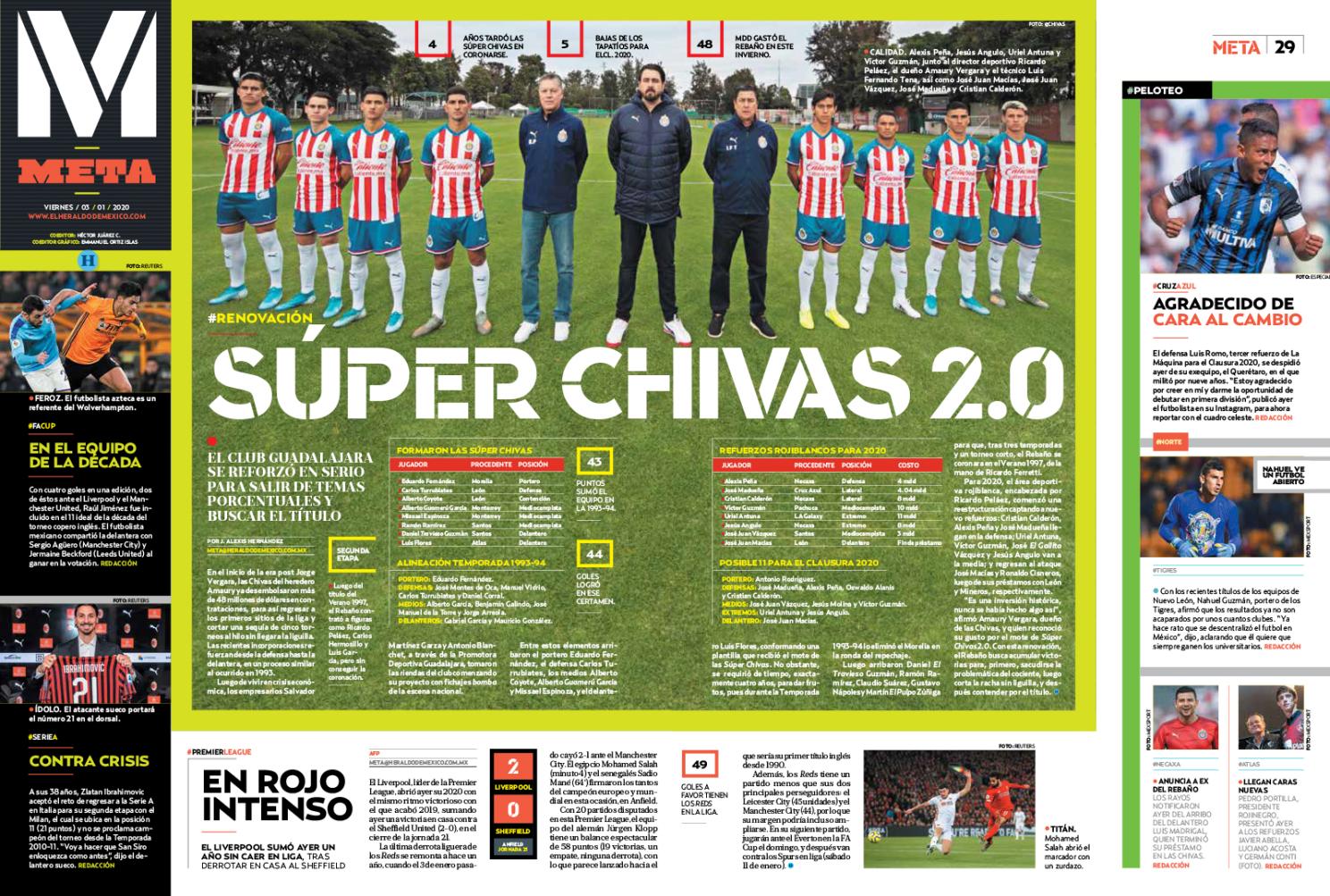 Super Chivas 2.0 by El Heraldo de México - Issuu