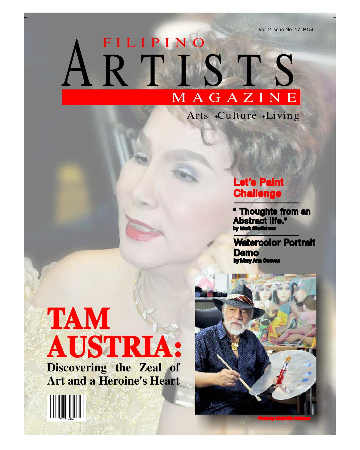 Filipino Artists Magazine Vol 2 no 17 by Roy Espinosa - Issuu