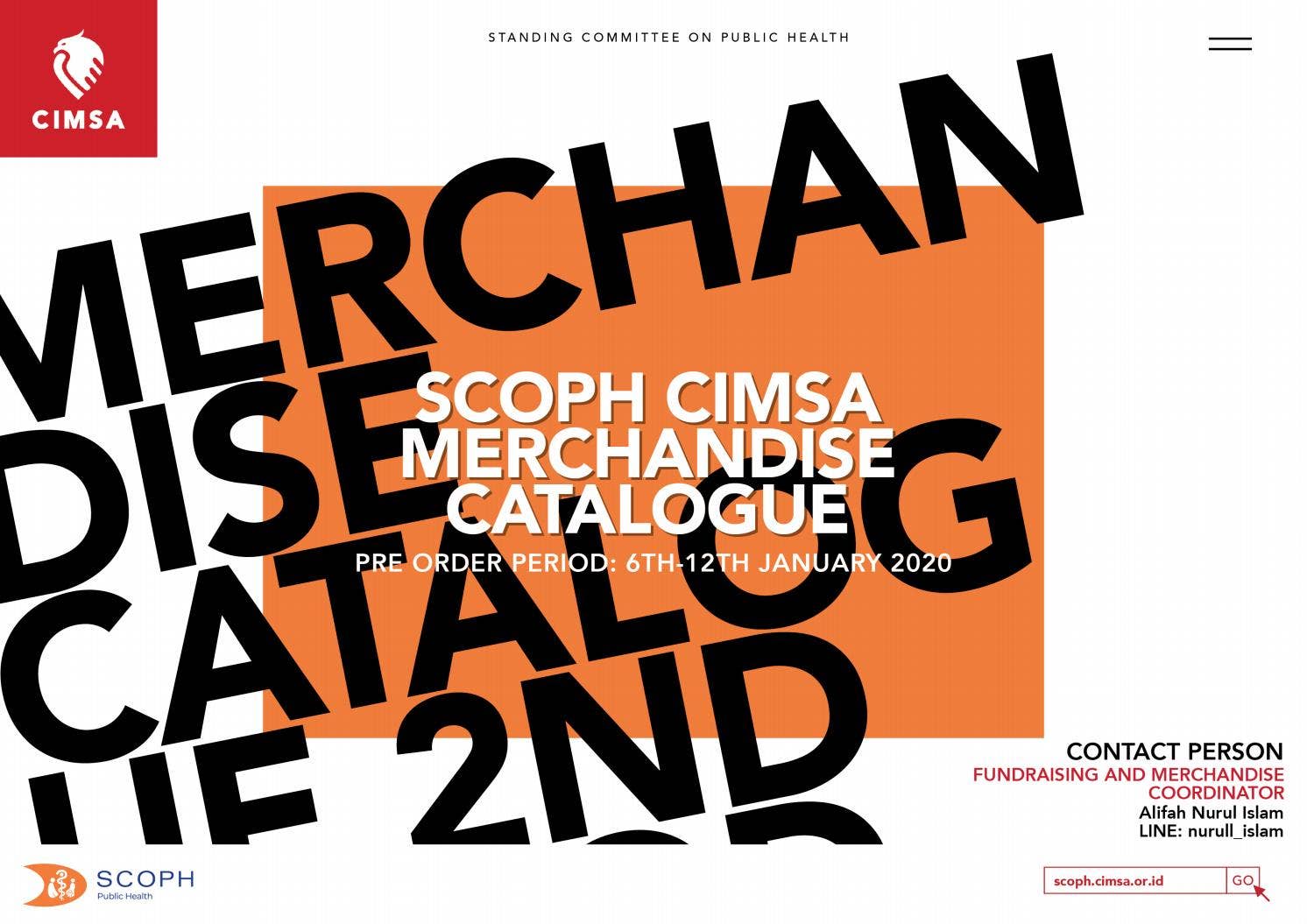 SCOPH Merchandise Catalogue 2nd Period by SCOPH CIMSA Indonesia - Issuu