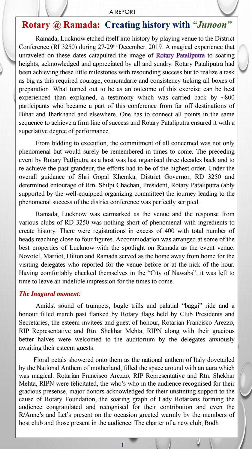 Junoon Conference Report by Kushal Chachan - Issuu