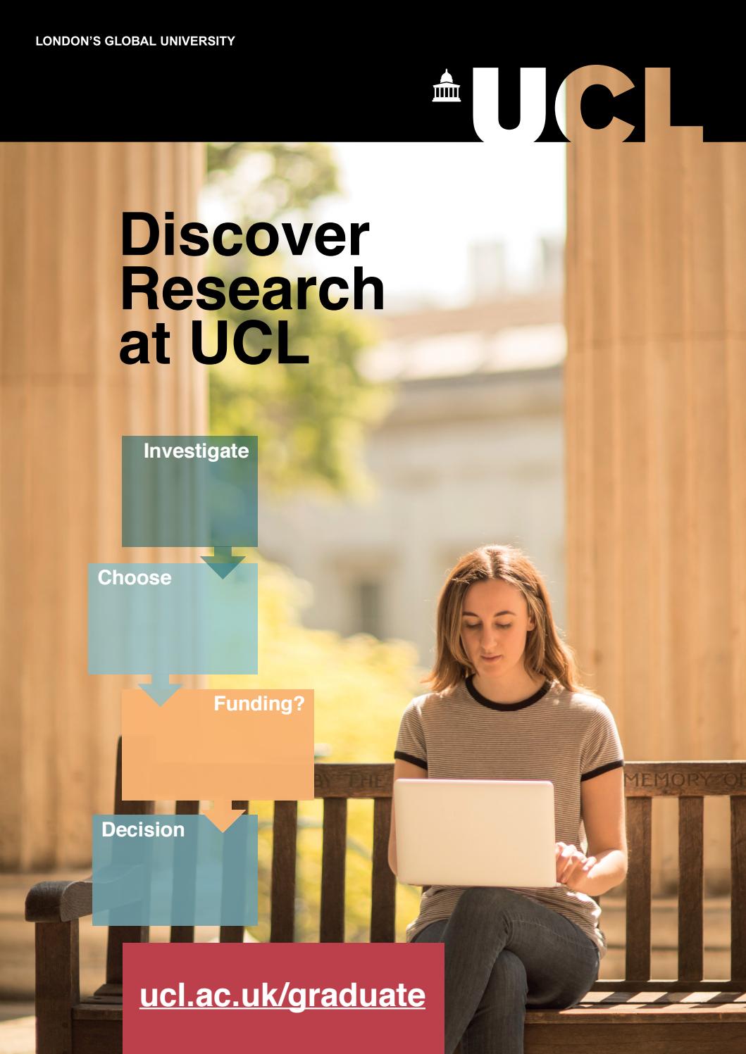 Discover Research at UCL (December 2019 edition) by UCL: London's ...