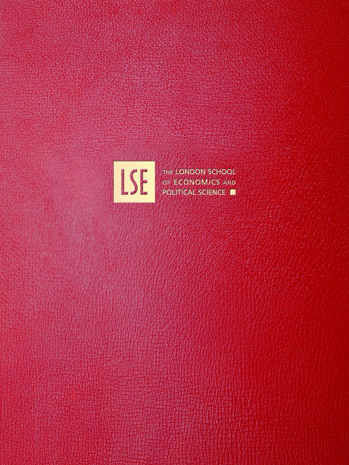 LSE Remembrance Book by London School of Economics - Issuu