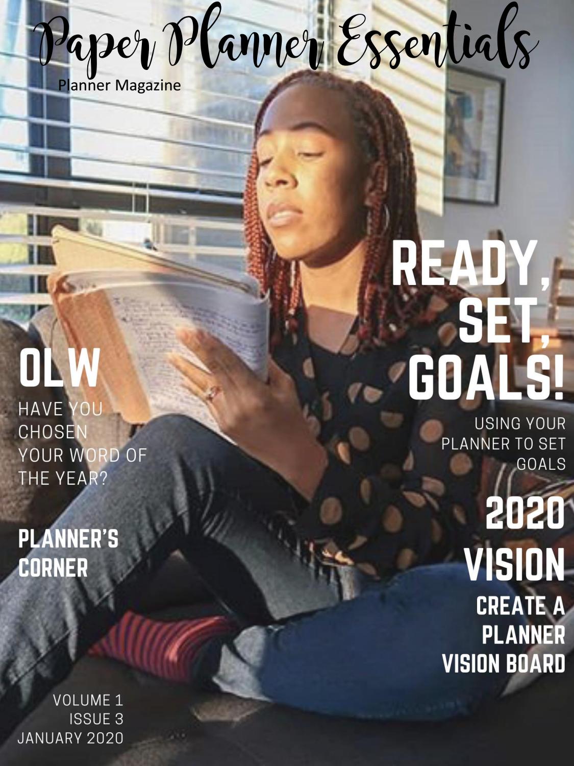 Paper Planner Essentials Magazine January 2020 by Paper Planner ...