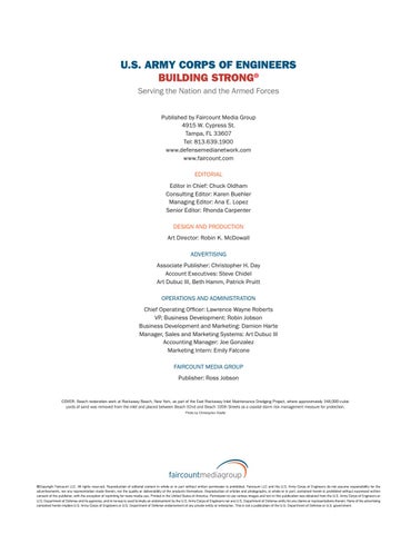 U.S. ARMY CORPS OF ENGINEERS: BUILDING STRONG 2020 Edition by Faircount ...