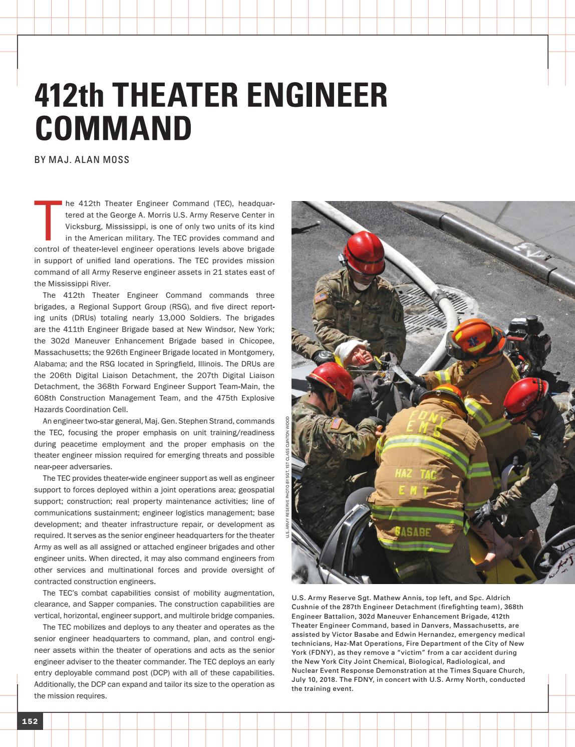 U.S. ARMY CORPS OF ENGINEERS: BUILDING STRONG 2020 Edition by Faircount ...