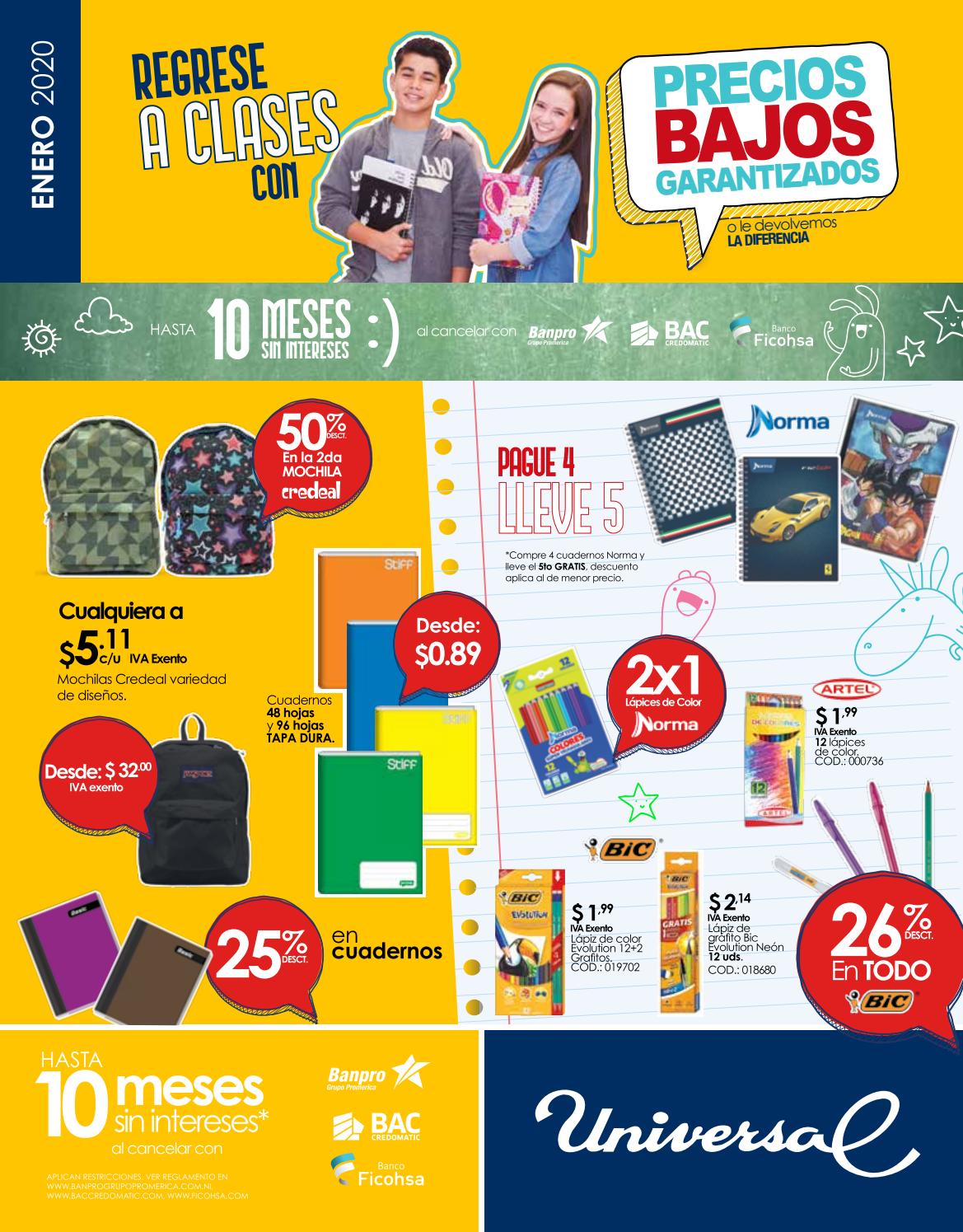 Catálogo Escolar by Tiendas Universal - Issuu