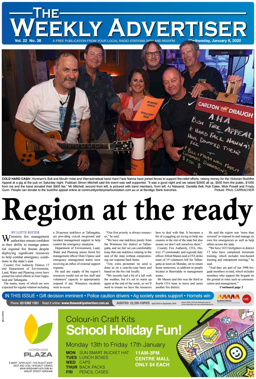 The Weekly Advertiser – Wednesday, January 8, 2020 by The Weekly ...
