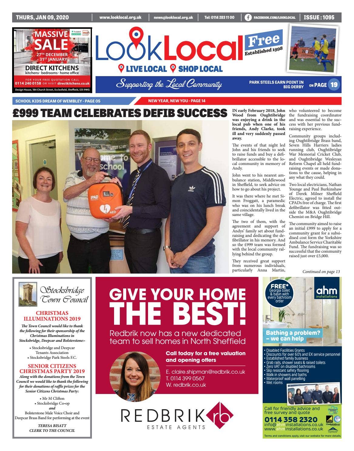 Issue 1095 Thursday 9 January 2019 by Look Local Newspaper - Issuu