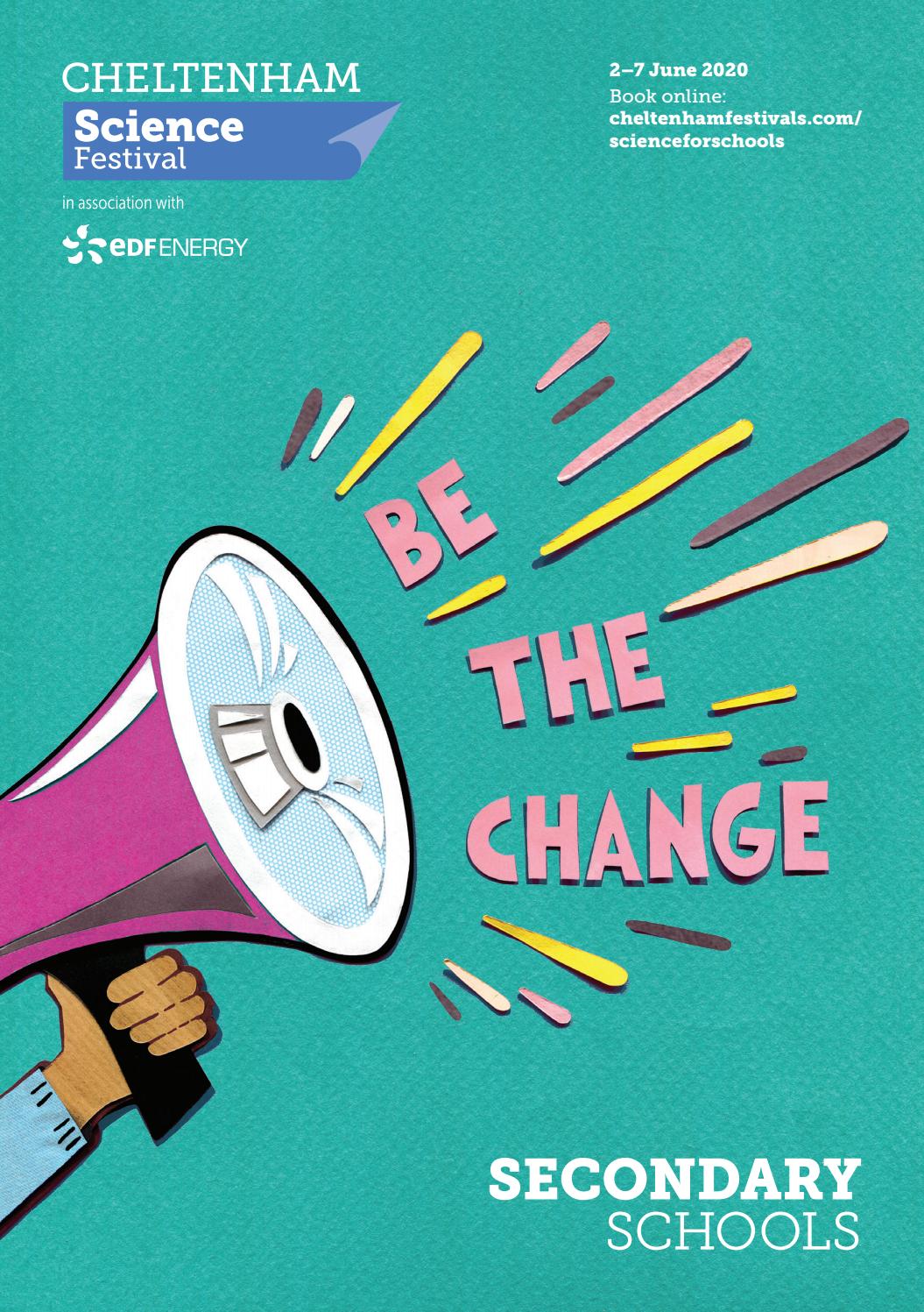 Science for Schools 2020 Programme - Secondary Schools by Cheltenham ...