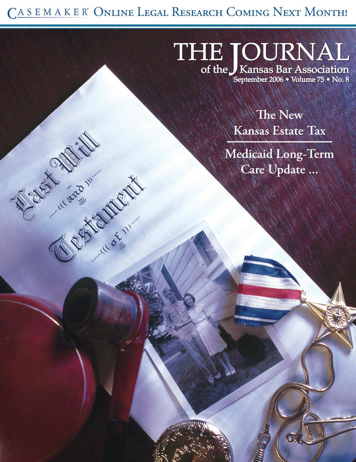 September 2006 Journal of the Kansas Bar Association by Kansas Bar ...