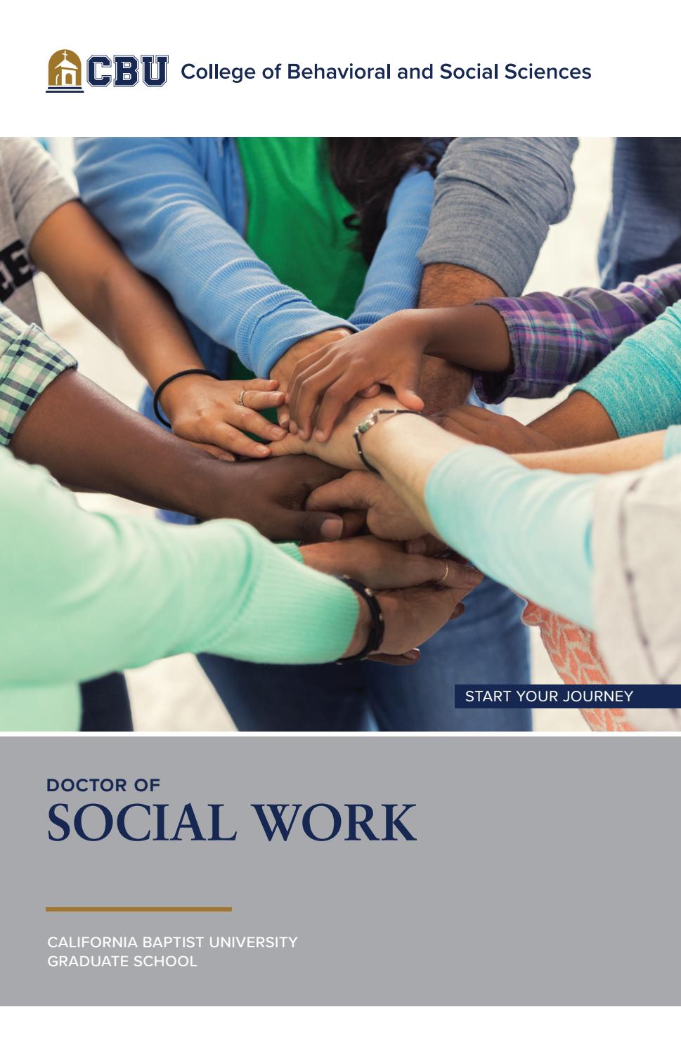 Doctor of Social Work by California Baptist University - Issuu