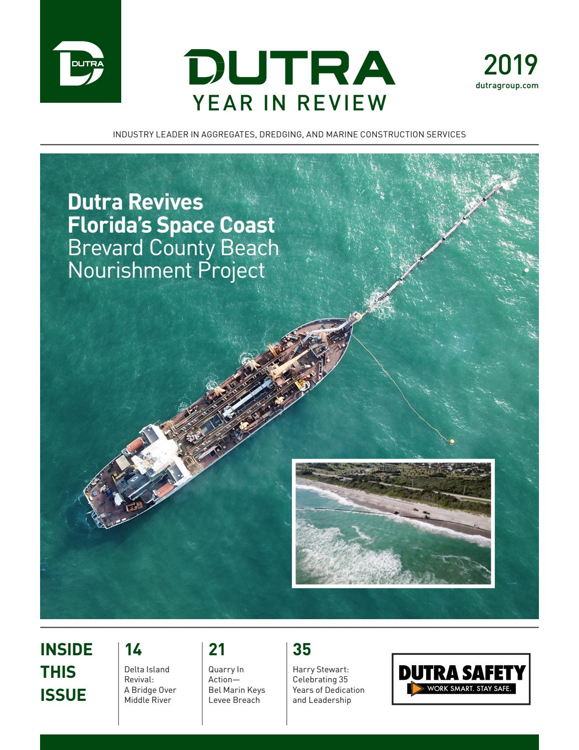 DUTRA YEAR IN REVIEW 2019 by Dutra Group - Issuu