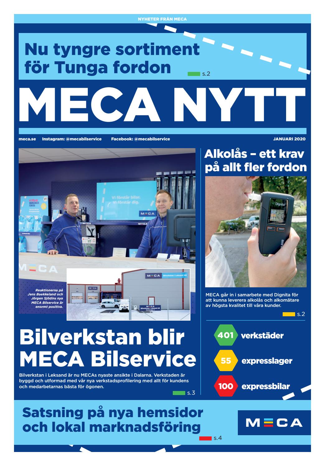 MECA Nytt januari 2020 by MECA Bilservice - Issuu