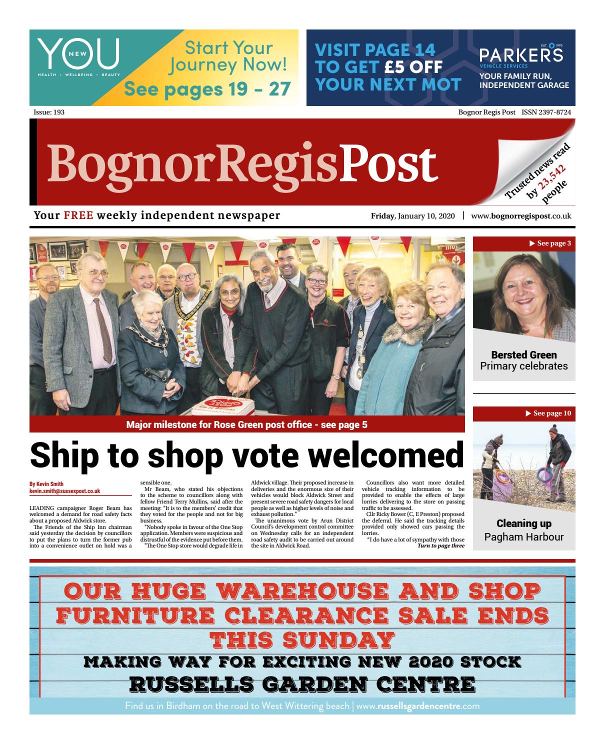 Bognor Regis Post Issue 193 By Post Newspapers Issuu